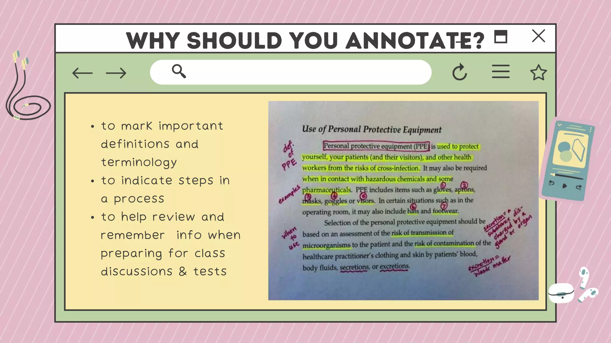 Making annotations | PPTX