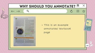 Making annotations | PPTX