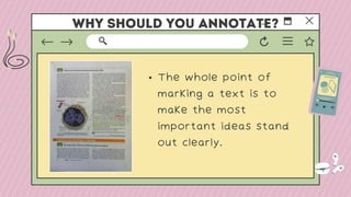 Making annotations | PPTX