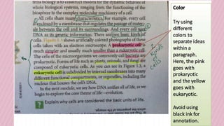 Making annotations | PPTX