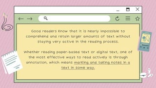 Making annotations | PPTX