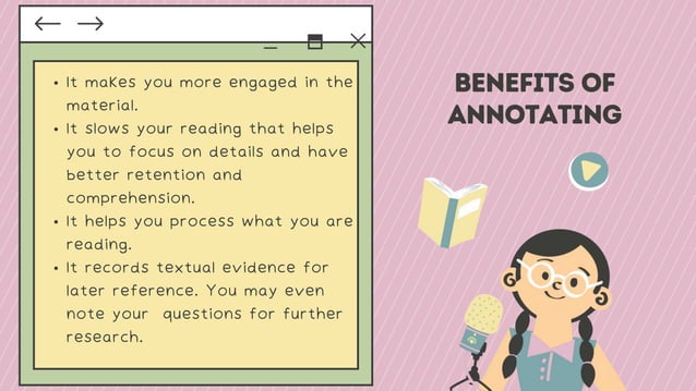 Making annotations | PPTX | Education