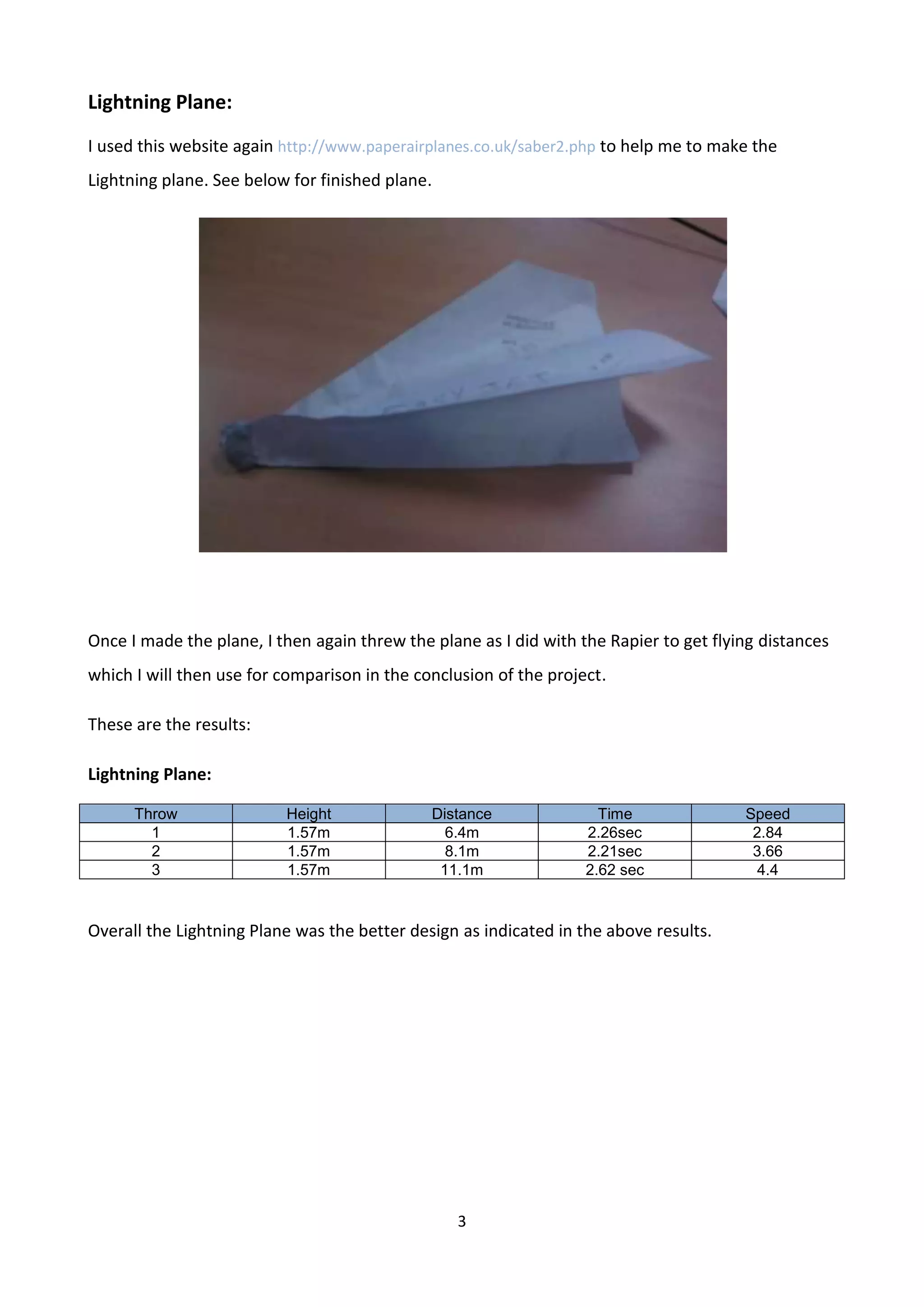 Making a paper airplane mh | DOCX