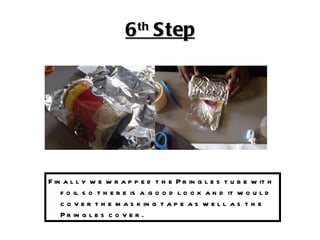 Making a pinhole camera from a pringle tube | PPT