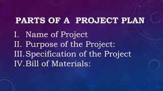 Making a project plan | PPT