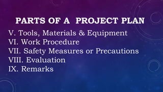 Making a project plan | PPT
