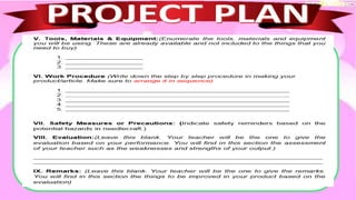 Making a project plan | PPT