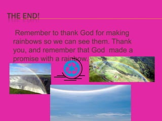 Making a rainbow | PPTX