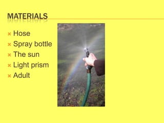 Making a rainbow | PPTX