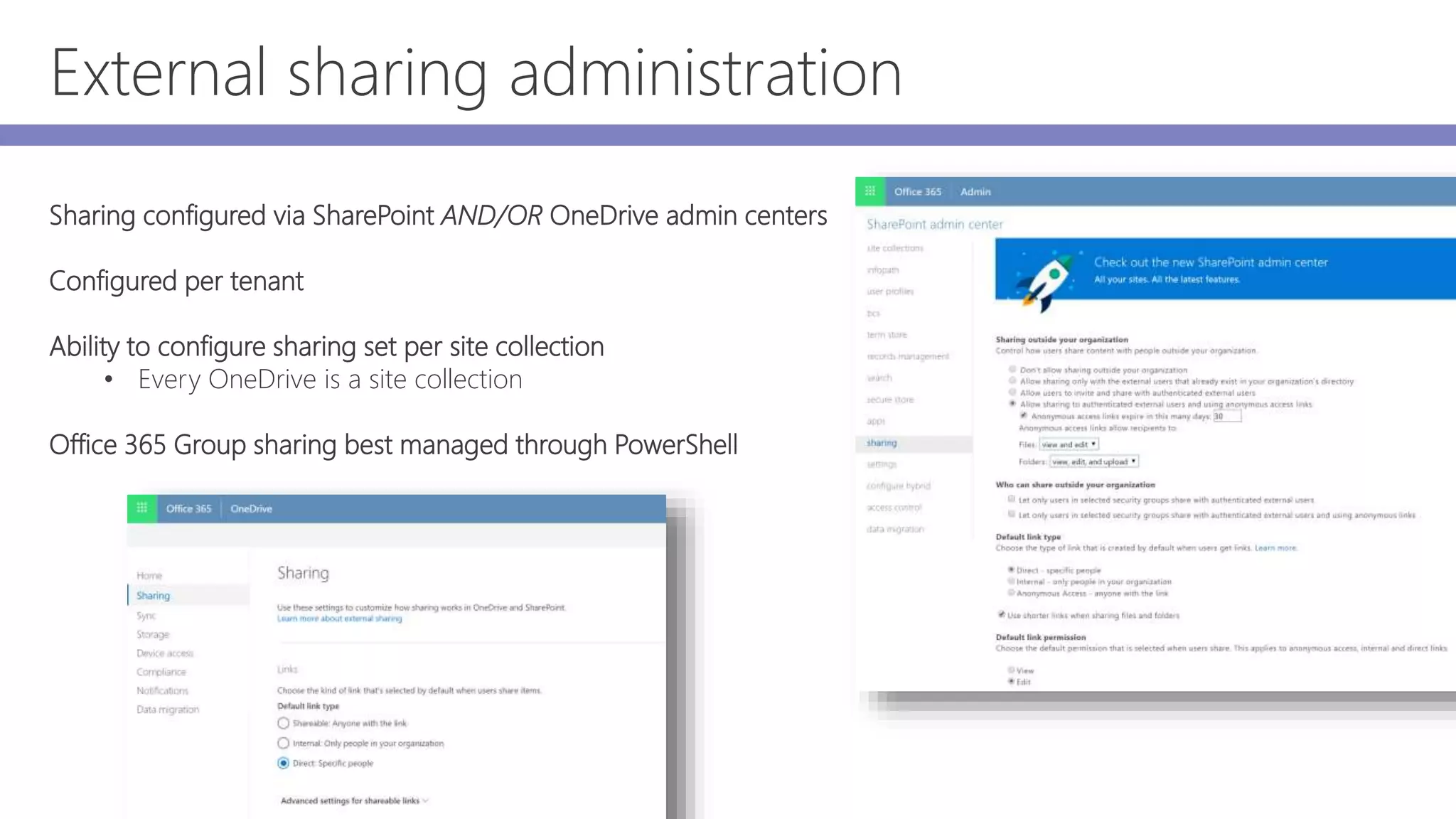 Making a real world sharing strategy for SharePoint, OneDrive & Teams | PPT