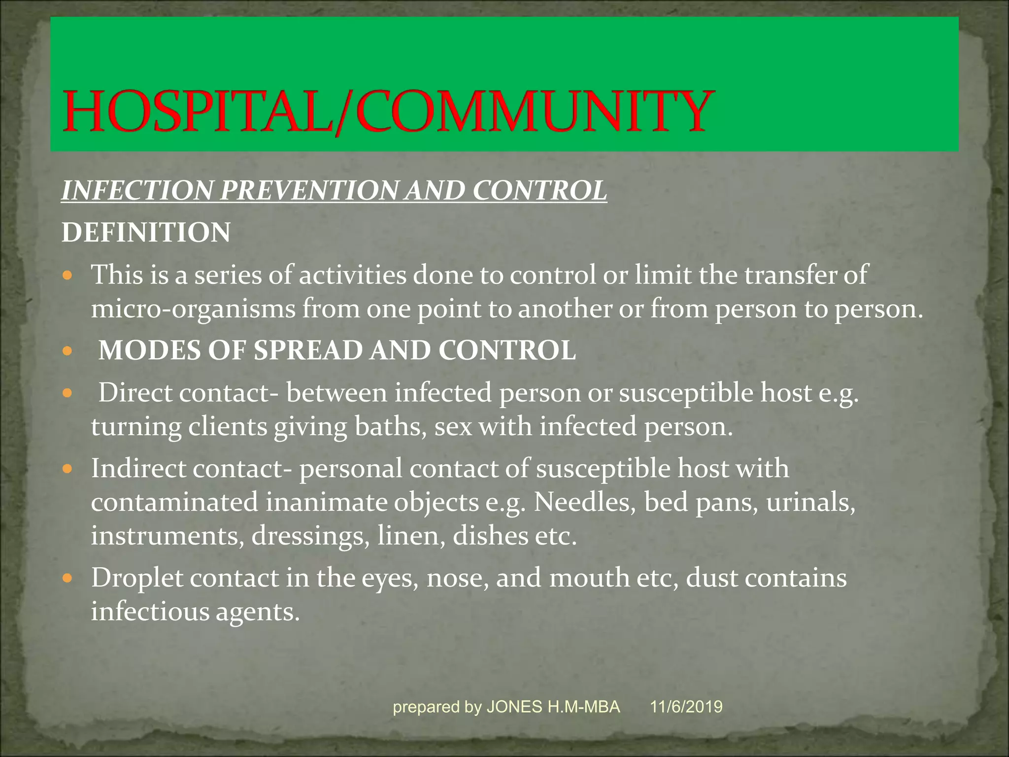 MAKING A SAFE ENVIRONMENT FOR A PATIENT | PPT