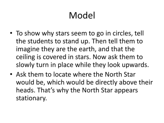 Making a Star Clock | PPTX