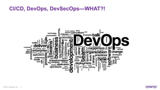 Synopsys Security Event Israel Presentation: Making AppSec Testing Work ...