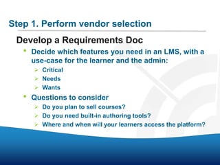 Making a Successful LMS Switch: A Case Study of DMA | PPTX