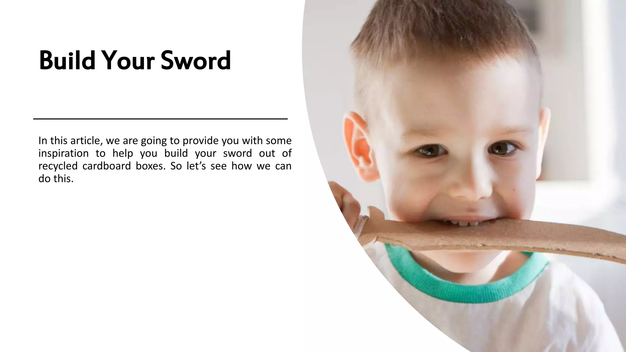How to Make a Sword Out of Paper | PPTX