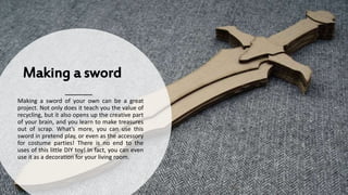 How to Make a Sword Out of Paper | PPTX