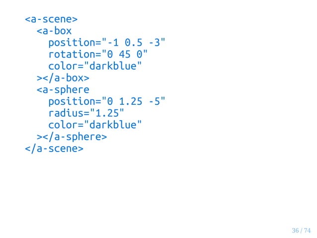 Building a game with WebVR | PPT
