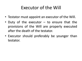 Making a will | PPT