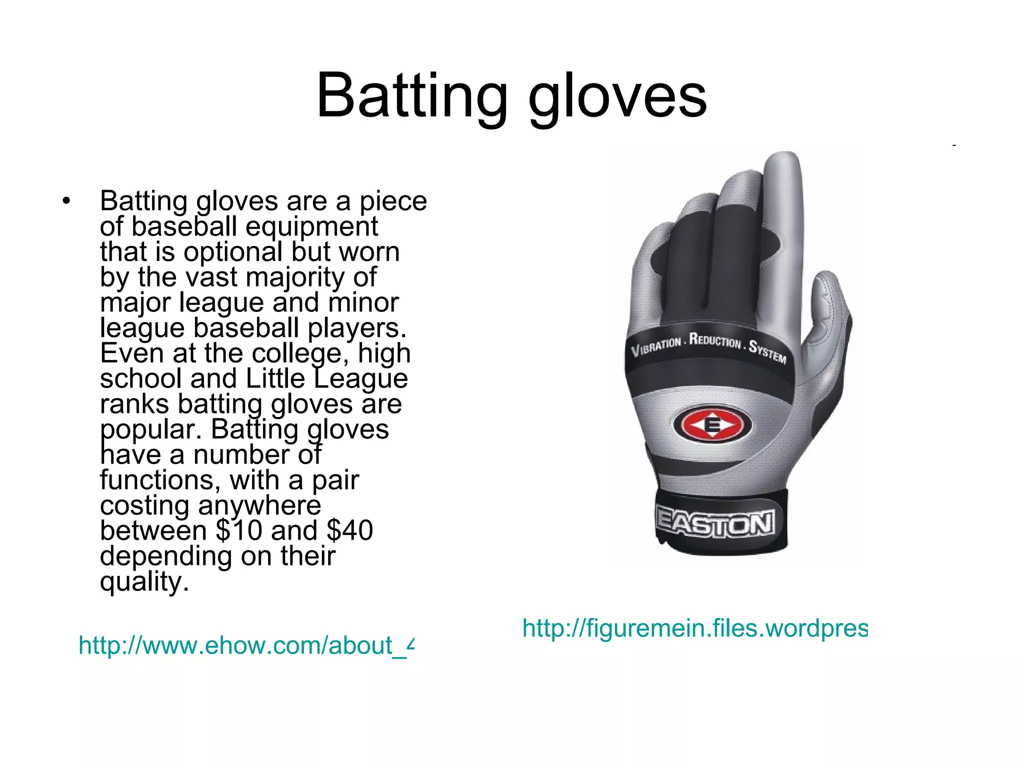 Making baseball | PPT