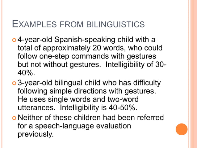 Making Best Use of Speech-Language Therapy: When to Refer and What to ...