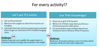 Making Challenge Stick: Increasing Student Expectations | PPTX