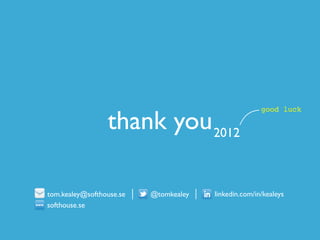 Making Change Stick by Tom Kealey | PPT