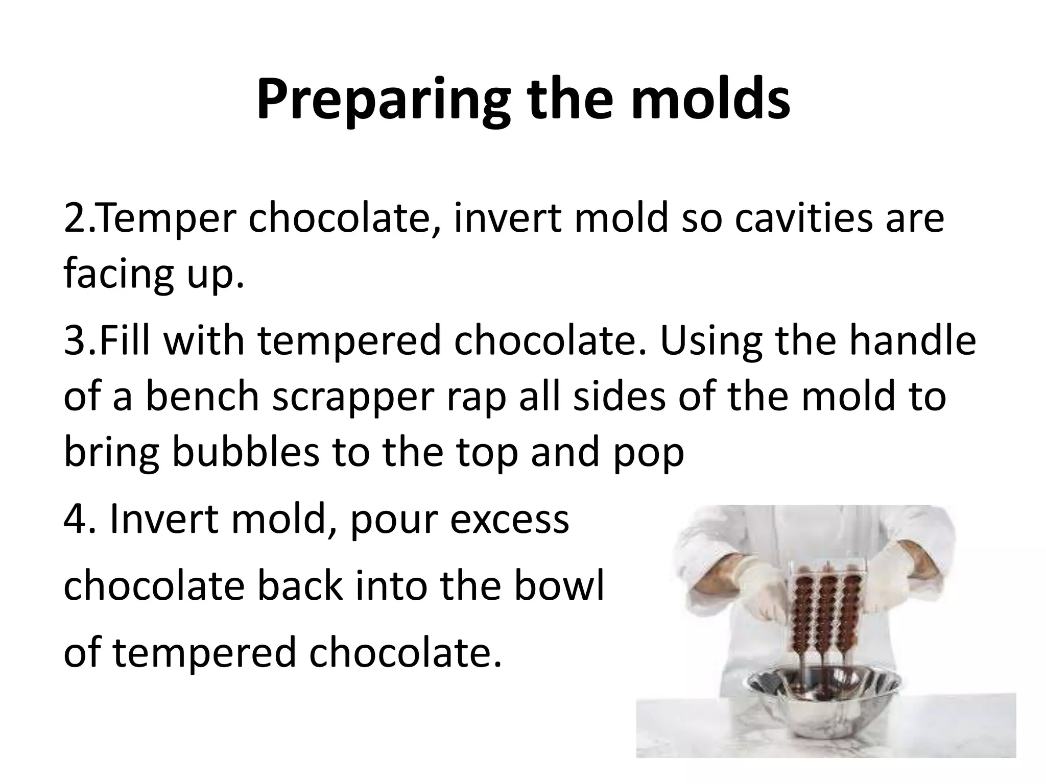 Making chocolate pralines | PPTX