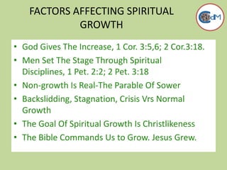 Making Christlike Disciples: Growth | PPTX