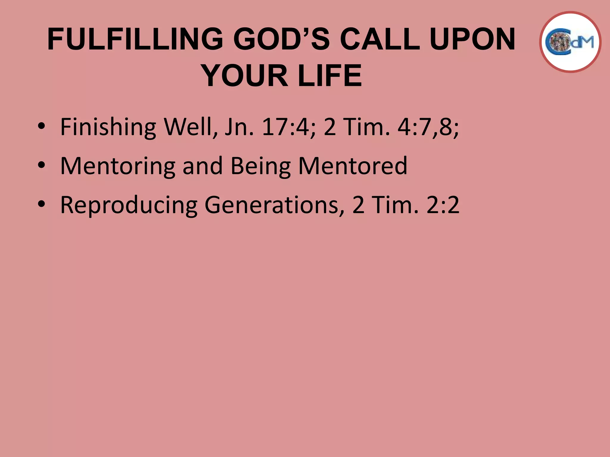 Making Christlike Disciples: Maturity | PPTX