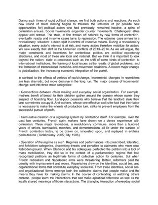 Making claims in contentious politics | DOCX