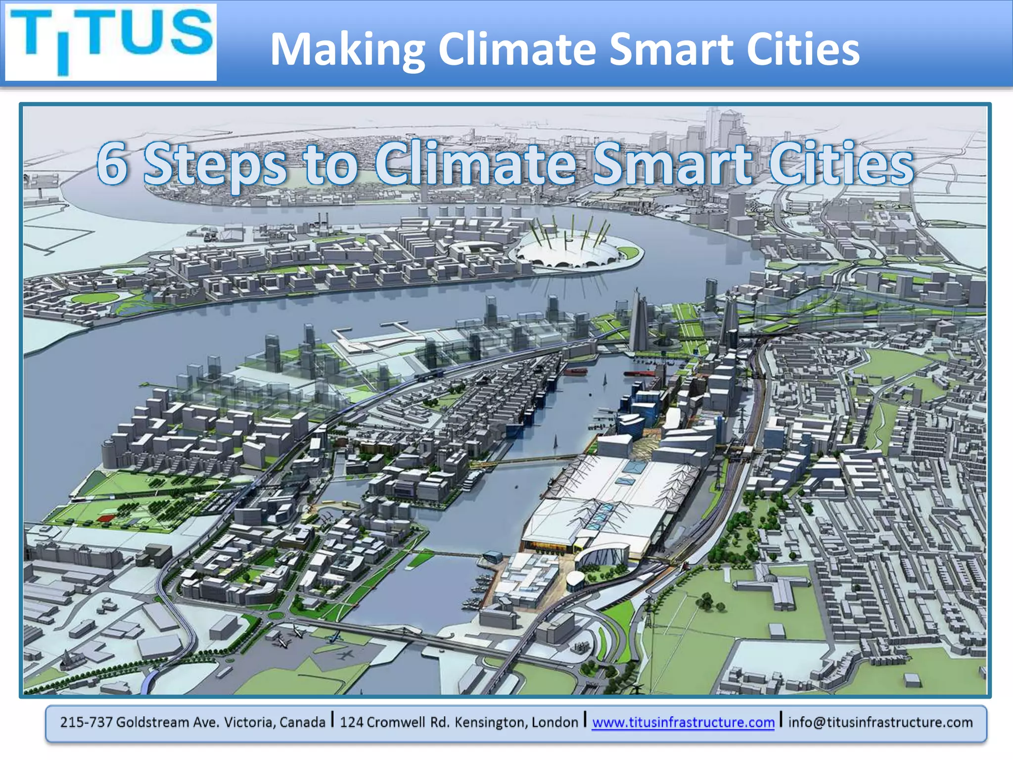 Making climate smart cities | PPT