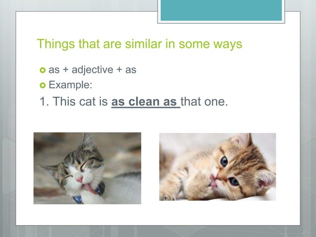 Making comparison with adjectives | PPTX