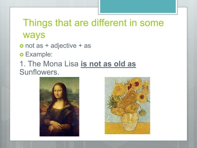 Making comparison with adjectives | PPTX