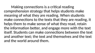 Making Connections.pptx presentation for grade 9 | PPTX