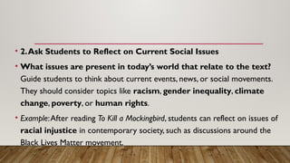 Making connections between texts and real-life social issues.pptx