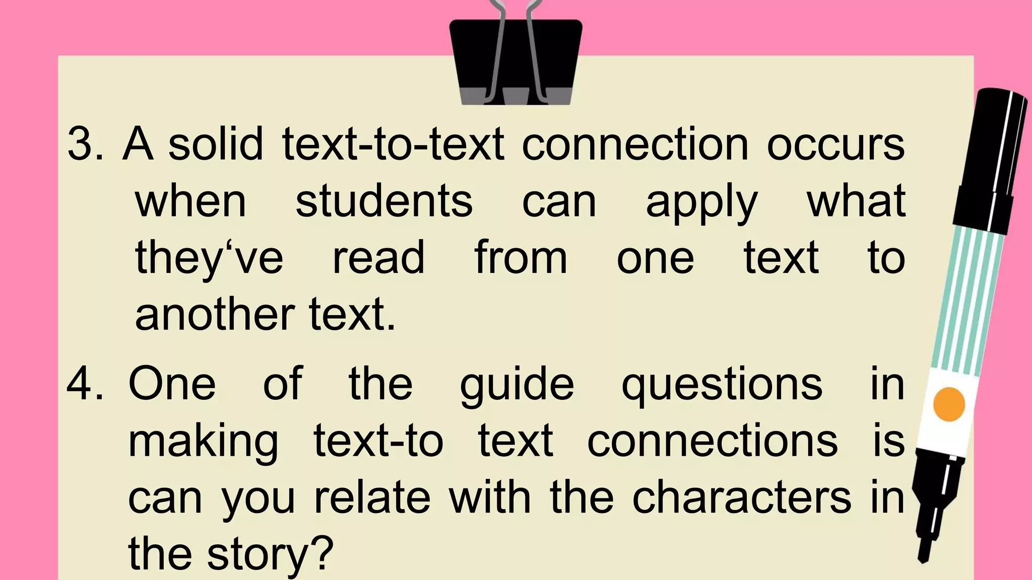 Making Connections Text to Text Uploaded.pptx | Poetry | Books and ...