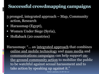 Making crowdmaps effectual for mapping violence against women | PPT