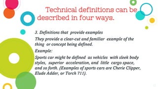 MAKING DEFINITIONS.pptx | Technology & Computing