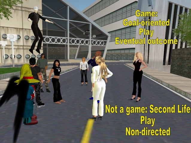 Making E Friends And Influencing People In Second Life | PPT