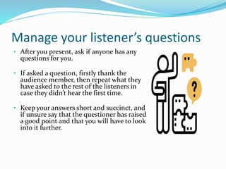 Making effective oral presentations | PPTX
