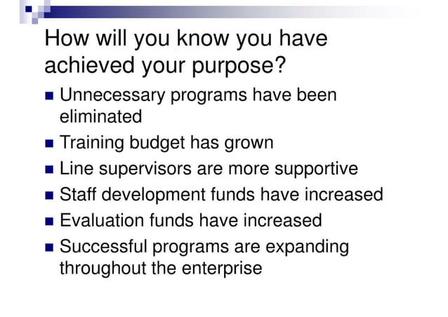 Making Evaluation Work | PDF