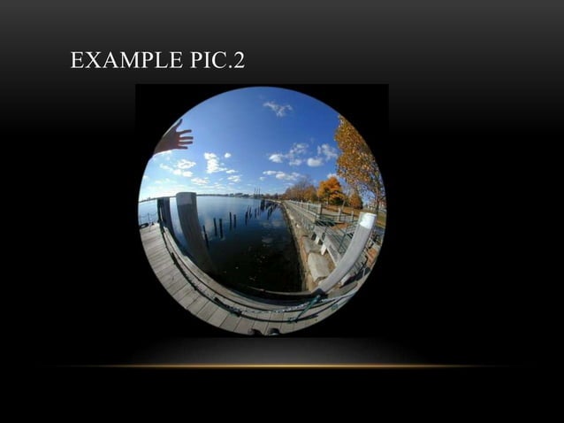 Making fish eye effect | PPTX