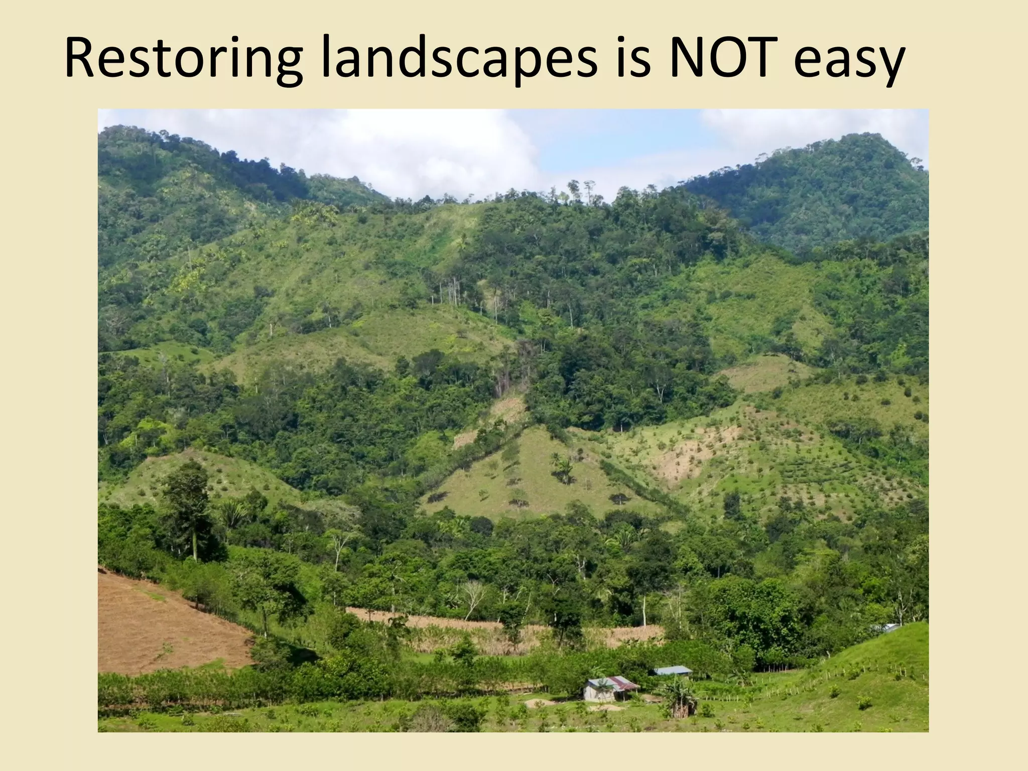Making forest and landscape restoration happen | PPT