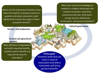 Making forest and landscape restoration happen | PPT