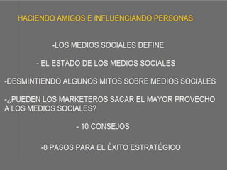 Making friends & influencing people esp | PPTX