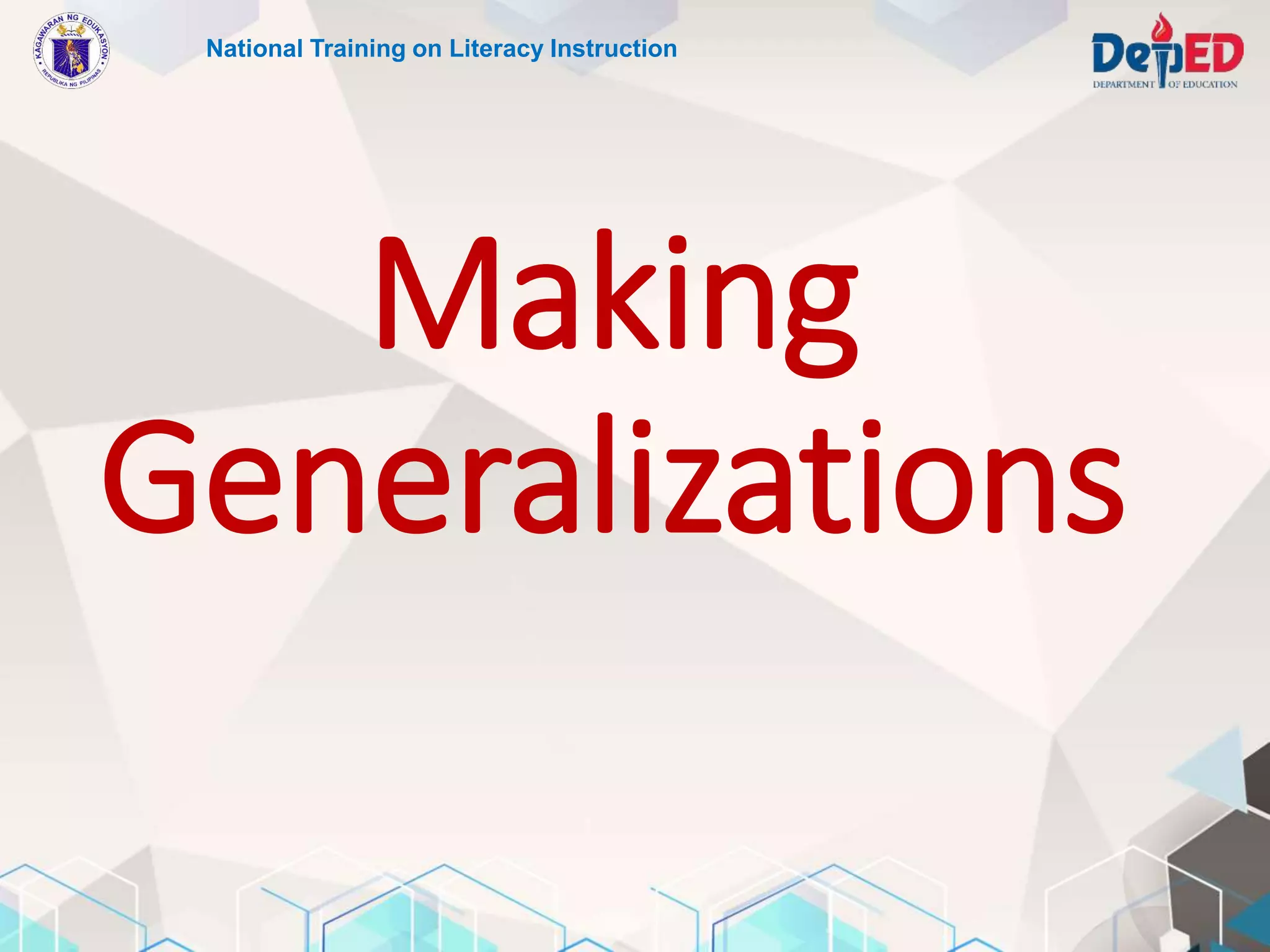 MAKING GENERALIZATION.pptx