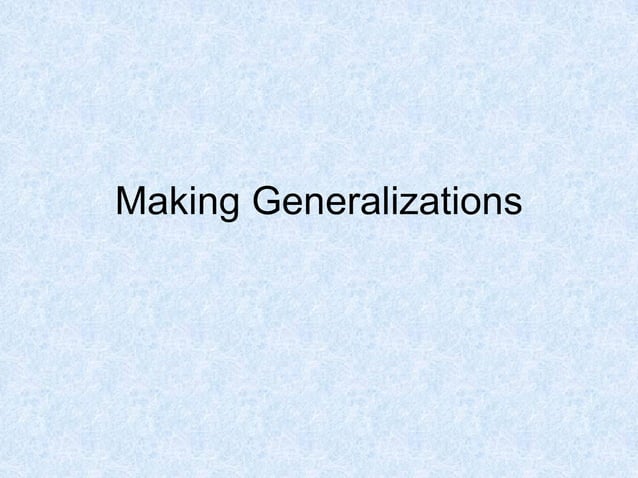 MakingGeneralizations.pdf | Dogs | Pets