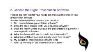 Checklist for Making Great Presentations.pptx | Free Download