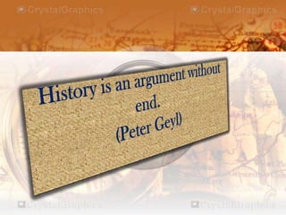 making history come alive by: Kathleen Taguinod | PPT