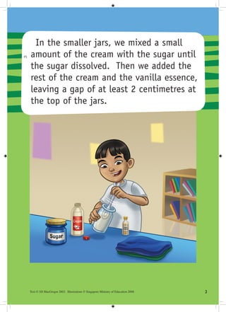 Making ice cream teaching text colour[1] | PDF